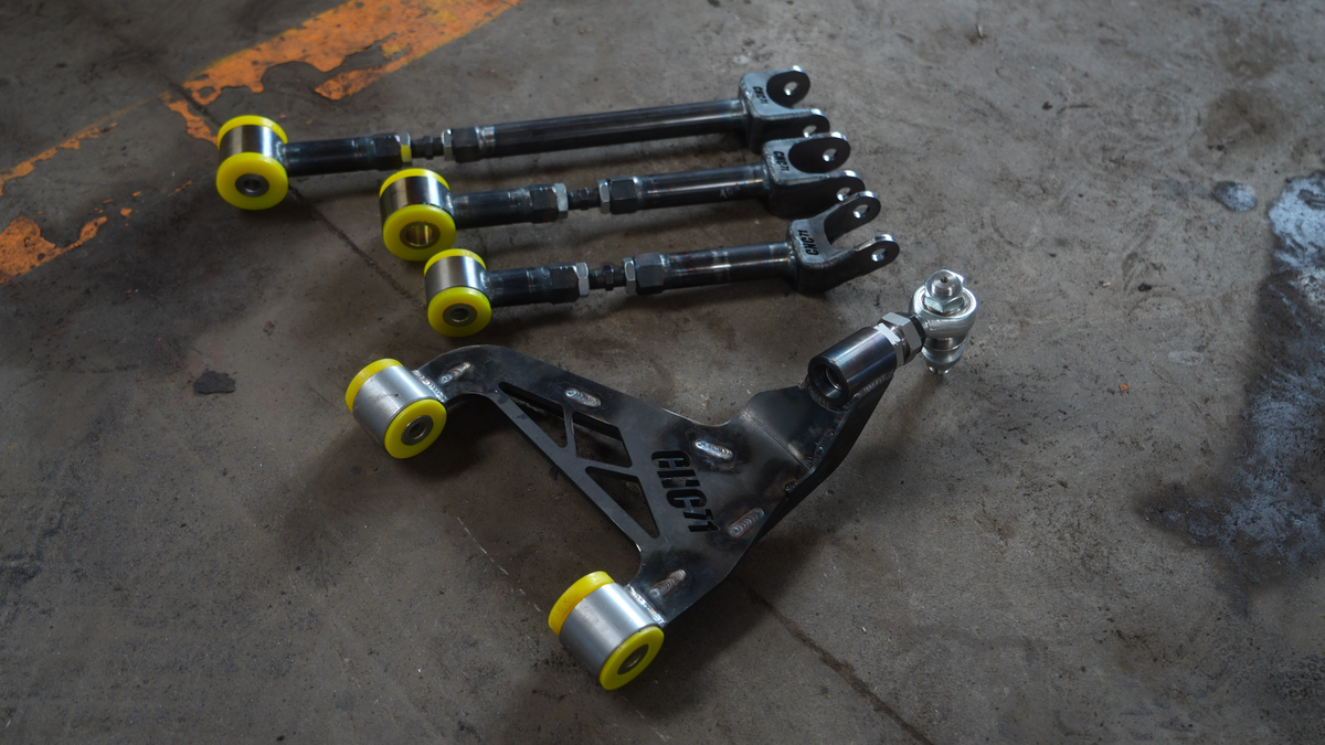 Adjustable rear traction rods Nissan 350Z – DoriJunkie