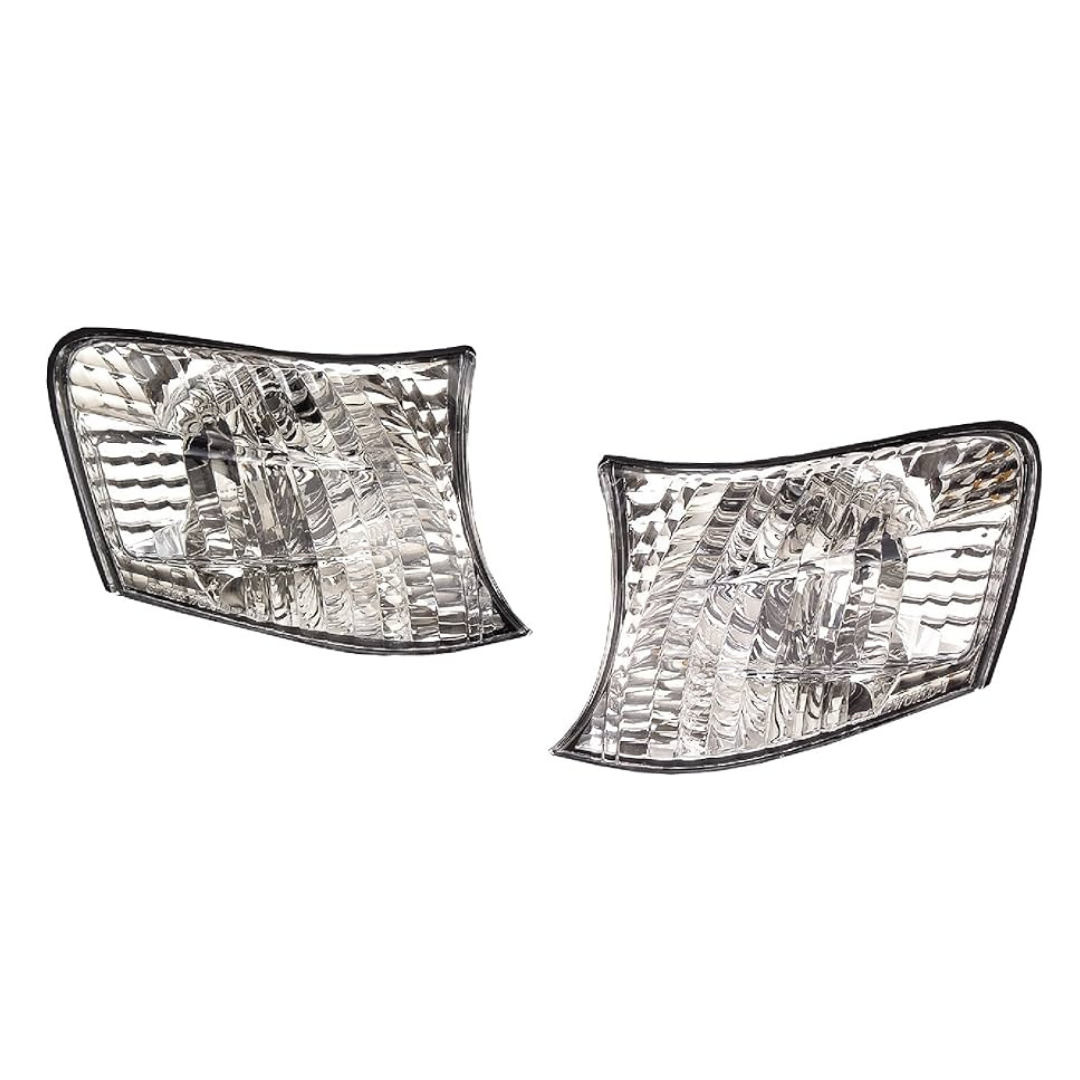 CLEAR WORLD FRONT CRYSTAL CORNER LAMP CLEAR - JZX100 CHASER – DoriJunkie