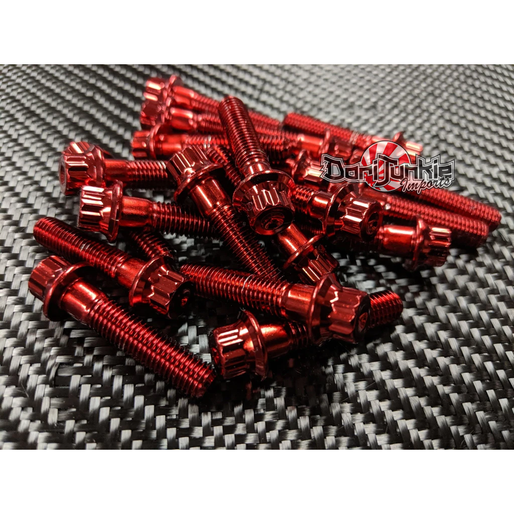 M8 KANDY RED 12PT ASSEMBLY BOLT – DoriJunkie