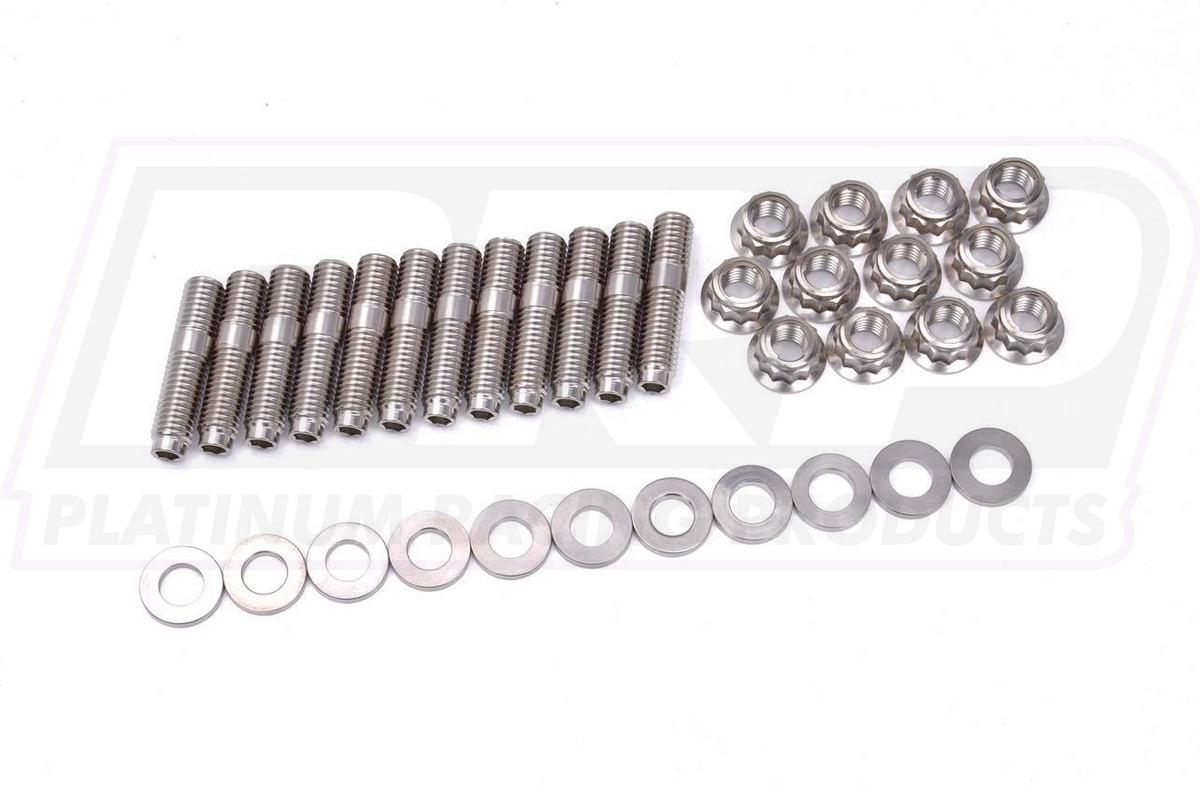 Platinum Racing Products - Pro Series Titanium Intake Manifold Stud Ki ...